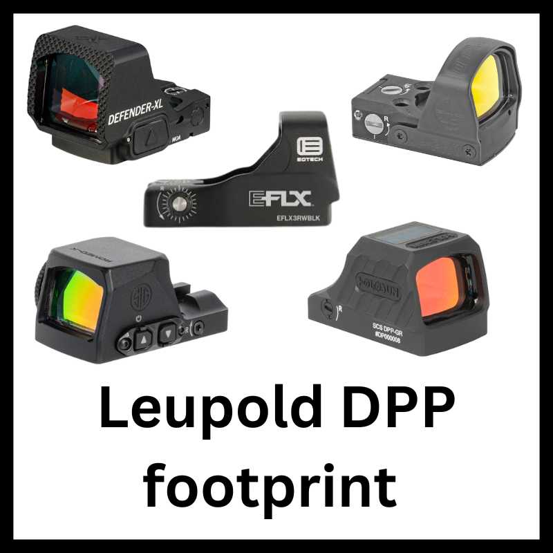 Points rouges avec empreinte Leupold DPP – Optics Spot